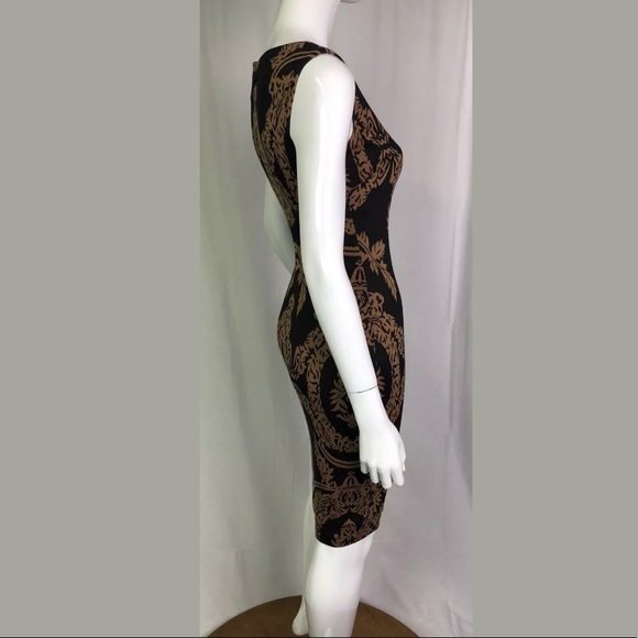 Cache | Dresses | Cache Brocade Stretch Bodycon Vintage Sheath Dress ...